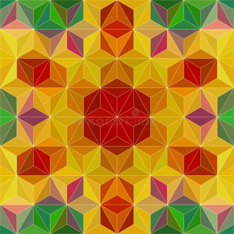 Vector Abstract Modern Psychedelic Pattern Stock Vector - Illustration ...