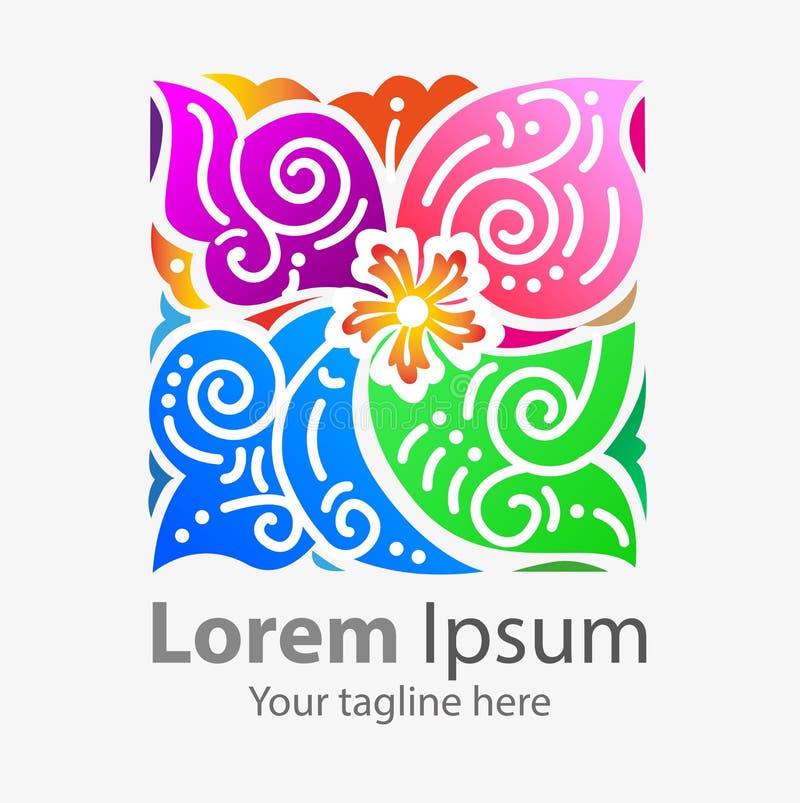 Batik symbol stock vector. Illustration of abstract - 146989036