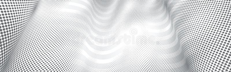 Vector Abstract Monochrome Dotted Texture and Lines Background with ...