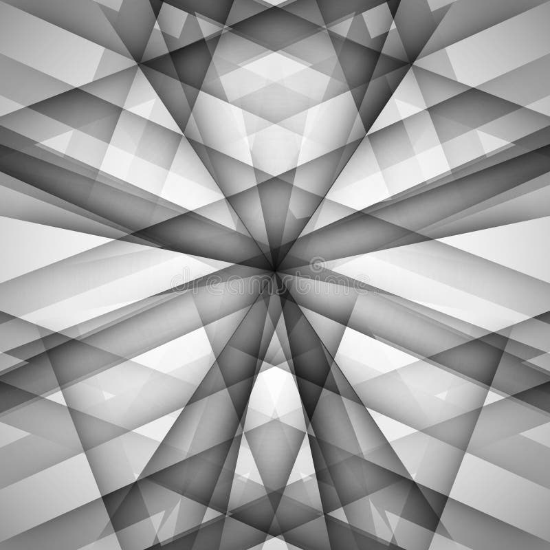 Vector Abstract Monochrome Pattern Line Techno Eps Stock Vector ...