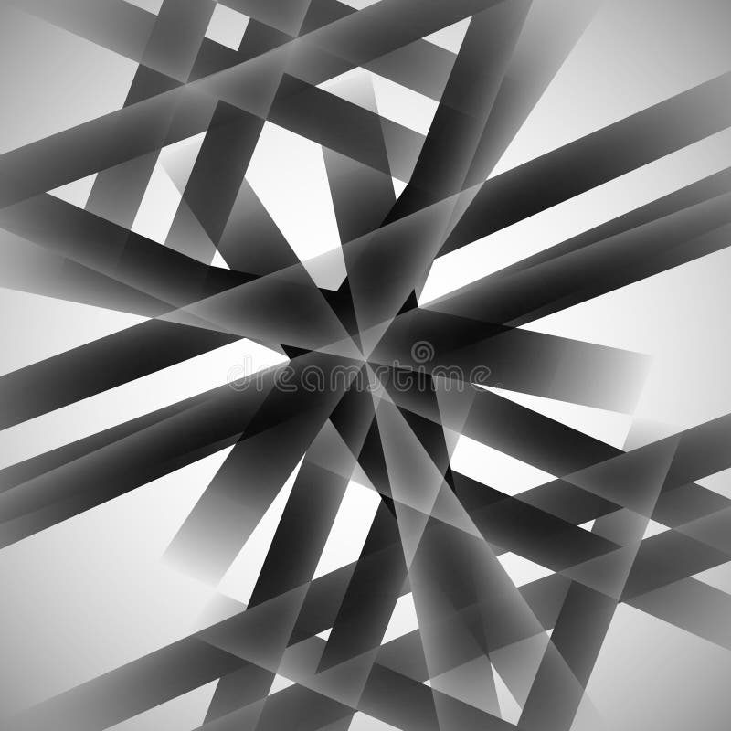 Vector Abstract Monochrome Pattern Line Techno Eps Stock Vector ...