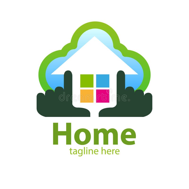 Home view symbol stock vector. Illustration of element - 163156919