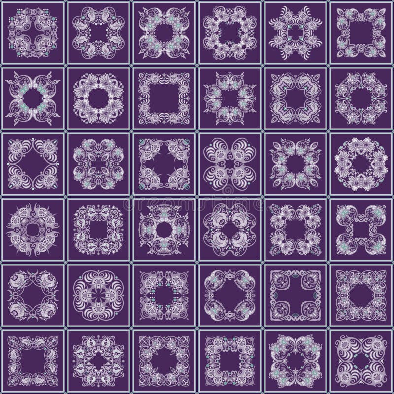 Vector Abstract Patch Pattern Mosaic Background Stock Vector Illustration Of Decorative