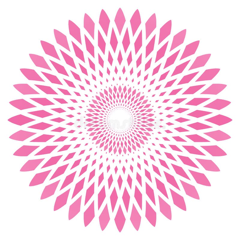 Circle Flower Group Seamless Pattern Stock Vector - Illustration of ...