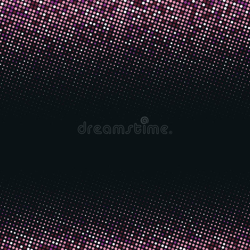 Vector Abstract Pink Halftone Background Stock Vector - Illustration of ...