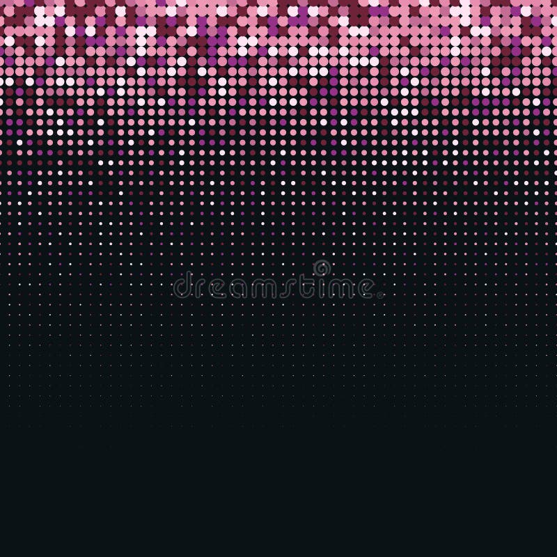 Vector Abstract Pink Halftone Background Stock Vector - Illustration of ...