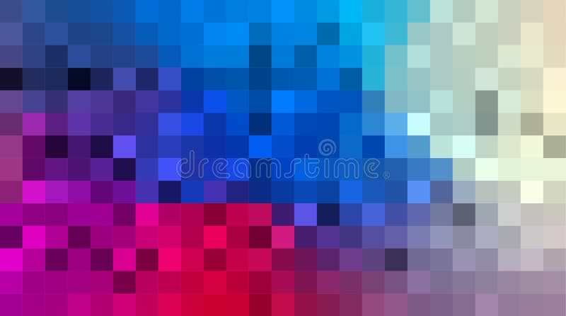 Vector Abstract Pixel or Geometric Pattern Background. Illustration of ...