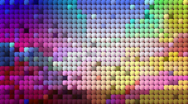 Vector Abstract Pixel or Geometric Pattern Background. Illustration of ...