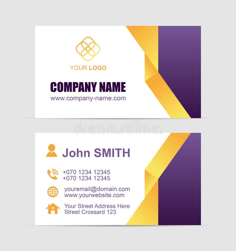 Visiting Card Purple Stock Illustrations – 1,169 Visiting Card Purple ...