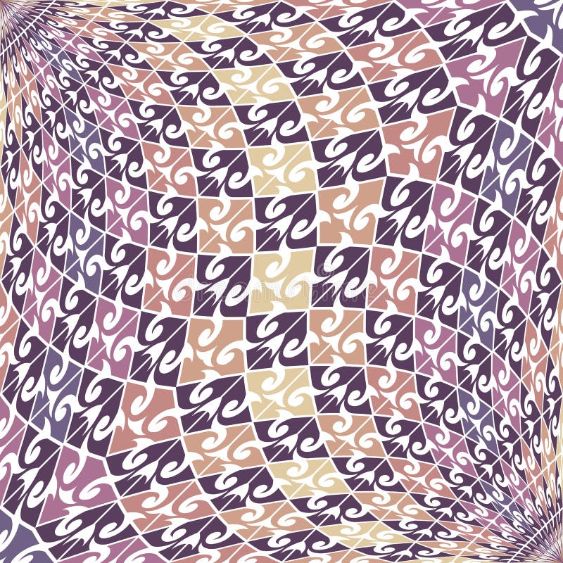 Vector Abstract Rhythmic Geometric Background Stock Vector ...