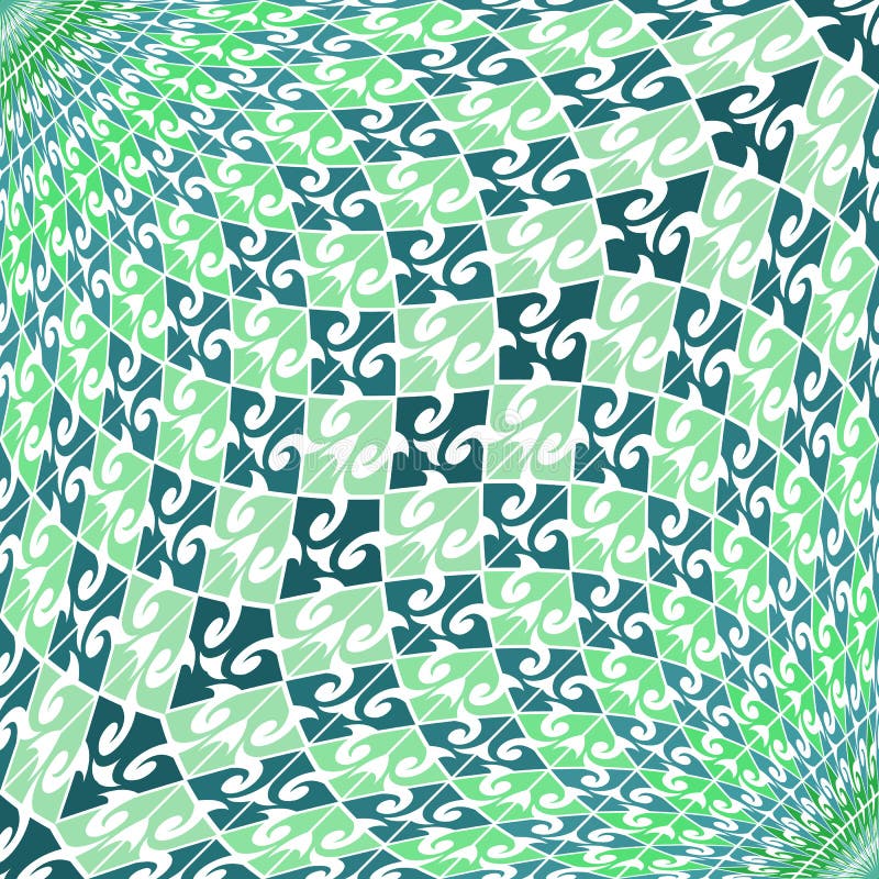 Vector Abstract Rhythmic Geometric Background Stock Vector ...