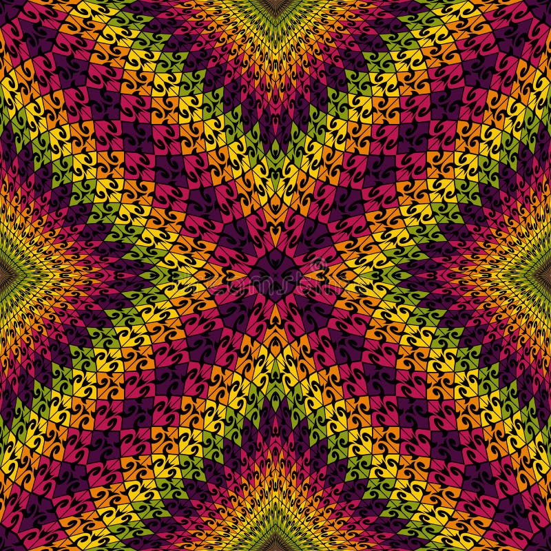 Vector Abstract Rhythmic Geometric Background Stock Vector ...