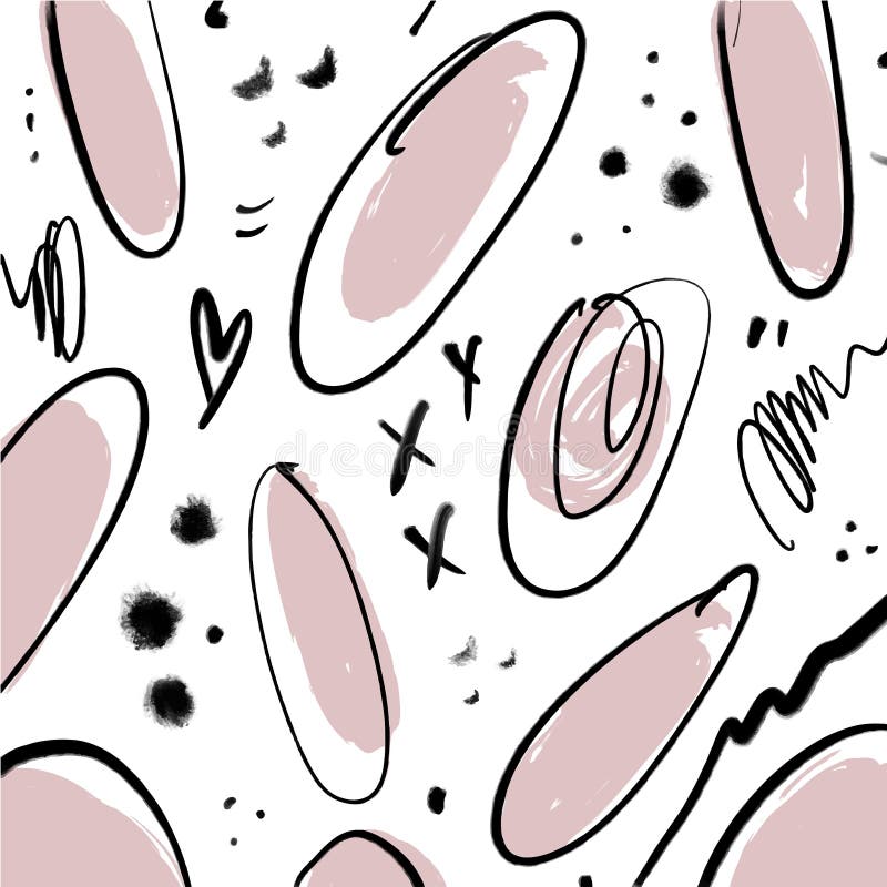 Vector Abstract Scandinavian Pattern for Posters, Postcards, T-shirts ...