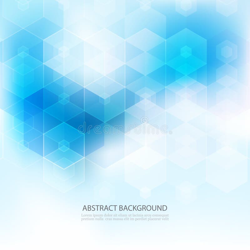 Vector Abstract Science Background. Hexagon Geometric Design. EPS 10 ...