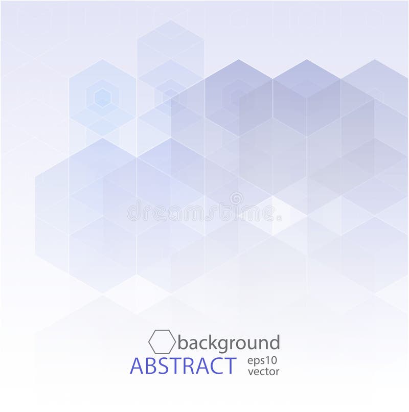 Vector Abstract Geometric Background. Template Brochure Design. Blue ...
