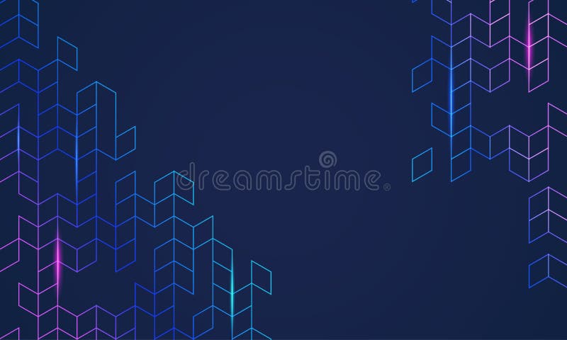 Vector Abstract, Science, Futuristic, Energy Technology Concept ...