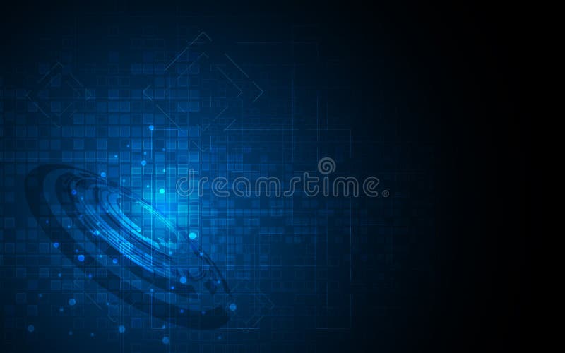 Abstract Science Technology Innovation Education Design Concept ...