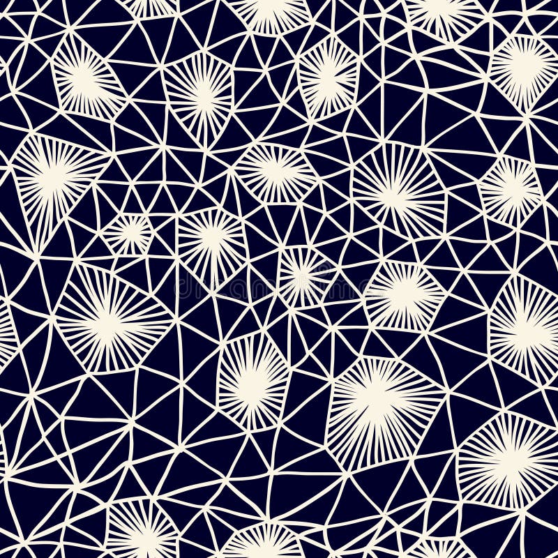 Vector Abstract Seamless Geometric Background from Stock Vector ...