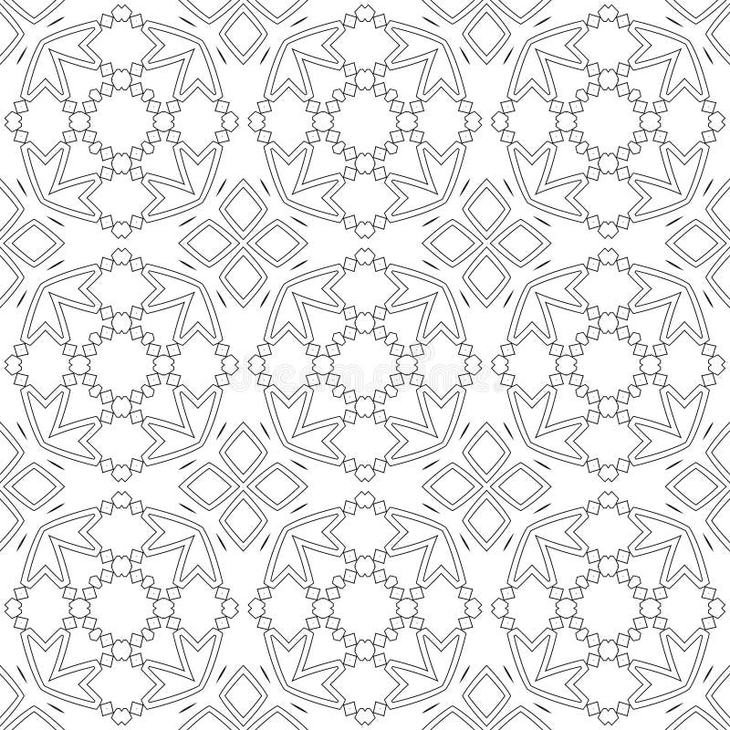 Vector Abstract Seamless Geometric Islamic Wallpaper. Stock Vector ...