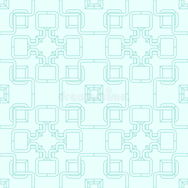 Vector Abstract Seamless Geometric Islamic Wallpaper. Stock Vector ...