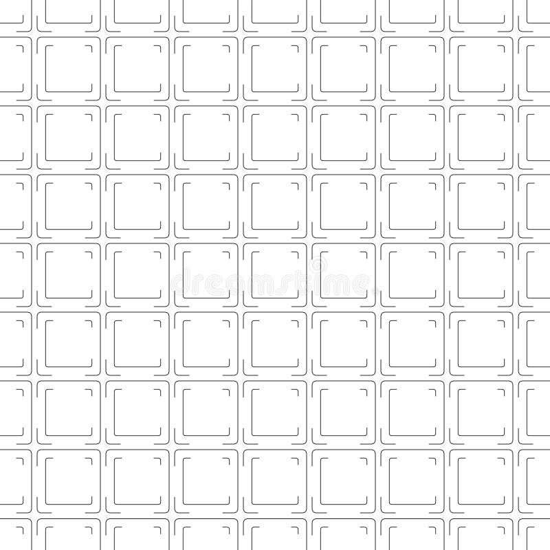 Seamless Geometric Pattern. Linear Background Stock Vector ...