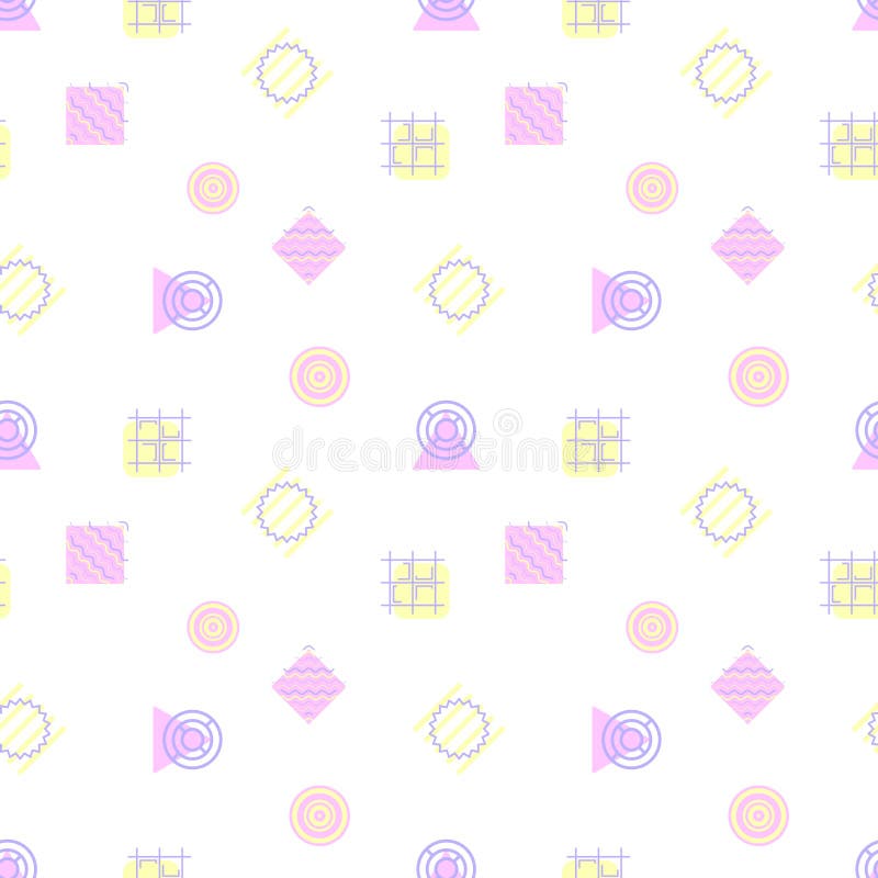 Two Squares of Parallel Lines Intersect Each Other. Geometric Shape for ...