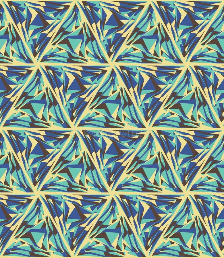 Seamless Geometric Pattern with Triangles. Textile Printing, Fabric ...