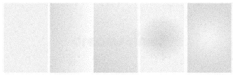 Vector Abstract Stipple Noise Effect. Dotwork BG Stock Vector ...