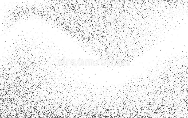 Vector Abstract Stipple Noise Effect. Dotwork BG Stock Vector ...