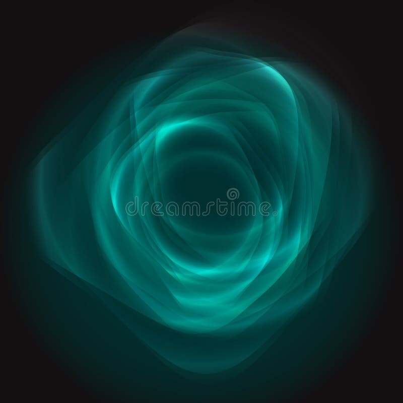 Vector Abstract Swirl Round Shape Stock Vector - Illustration of liquid ...