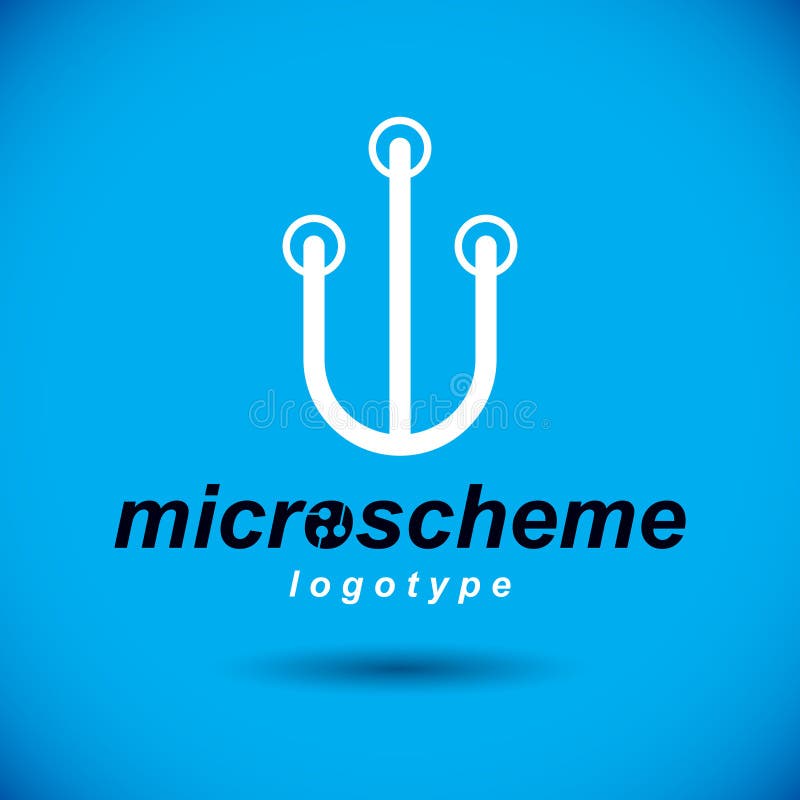 Vector Abstract Technology Circuit Board. High Tech Digital Scheme of ...