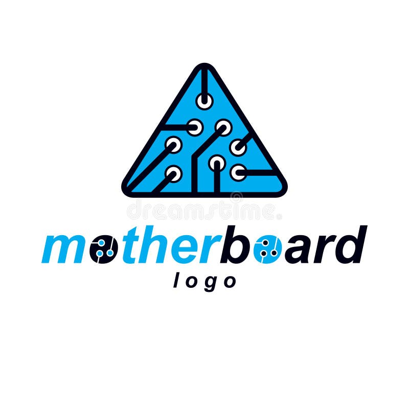 Vector Abstract Technology Circuit Board. High Tech Digital Scheme of ...