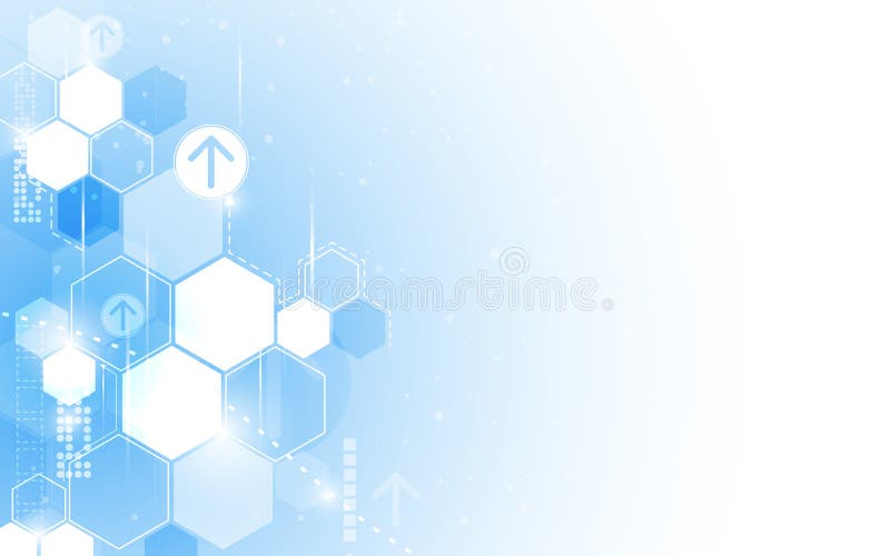 Vector Abstract Technology Innovation Bright Background Stock Vector ...