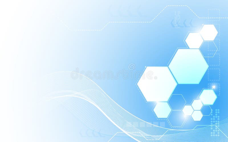 Vector Abstract Technology Innovation Clean Design Background Stock ...