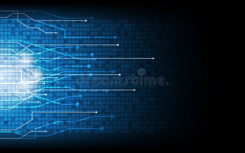 Vector Abstract Technology Telecoms Innovation Background Stock Vector ...