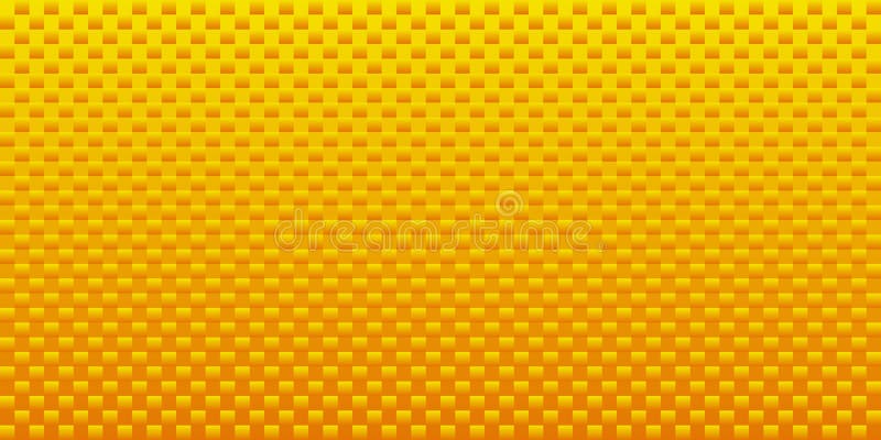 Vector Abstract Tile Seamless Pattern. Yellow Background Stock Vector ...
