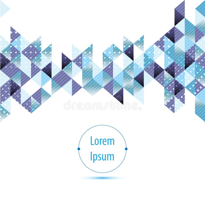 Vector Abstract Triangle Pattern Technology Concept Modern Design ...