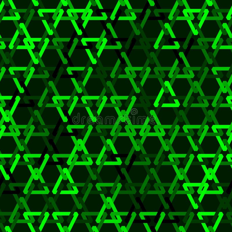 Vector Abstract Triangular Mesh Seamless Pattern. Khaki Camo Design ...