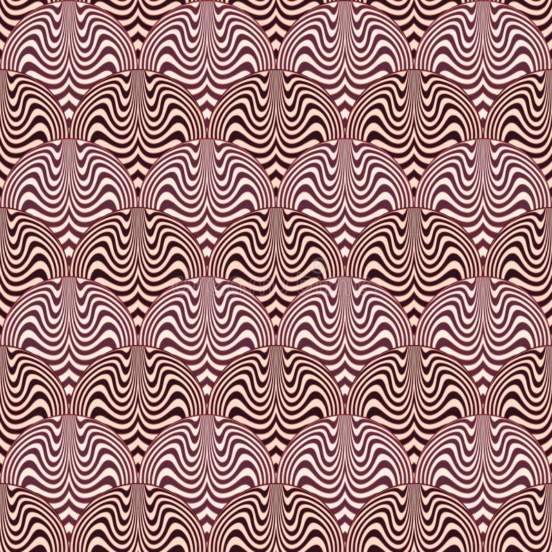 Waves Background with Distortion Effect Stock Vector - Illustration of ...