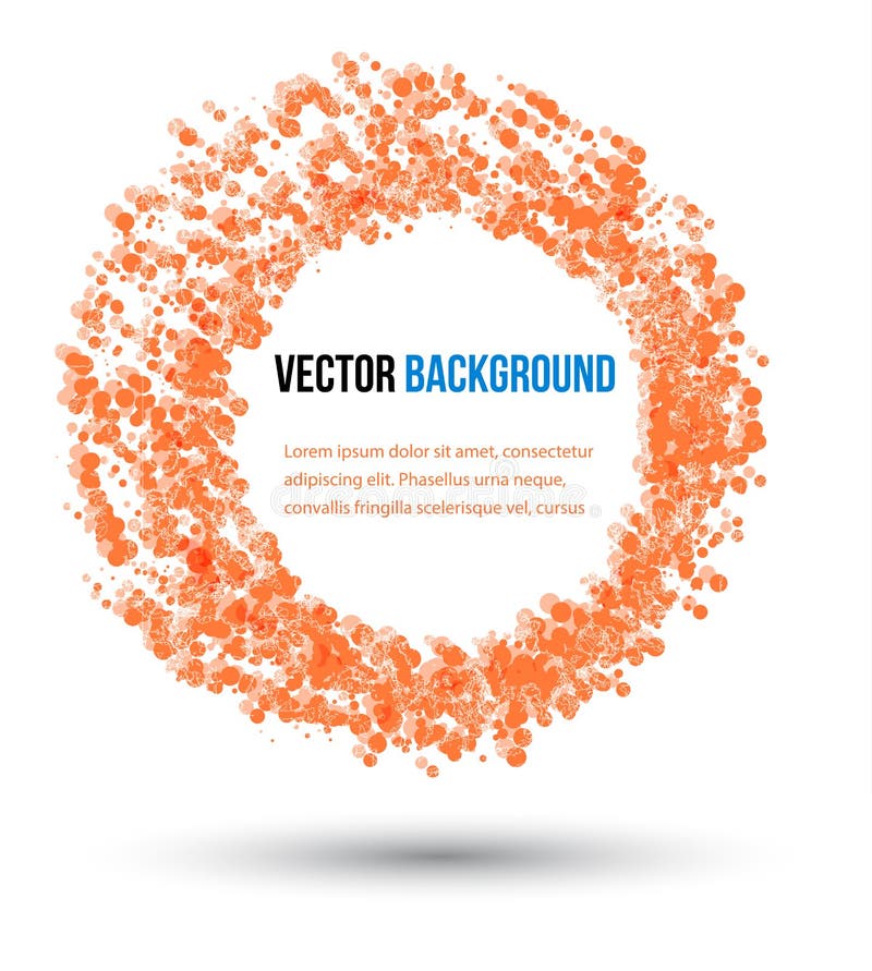 Vector Abstract Water and Circle. Stock Vector - Illustration of ...