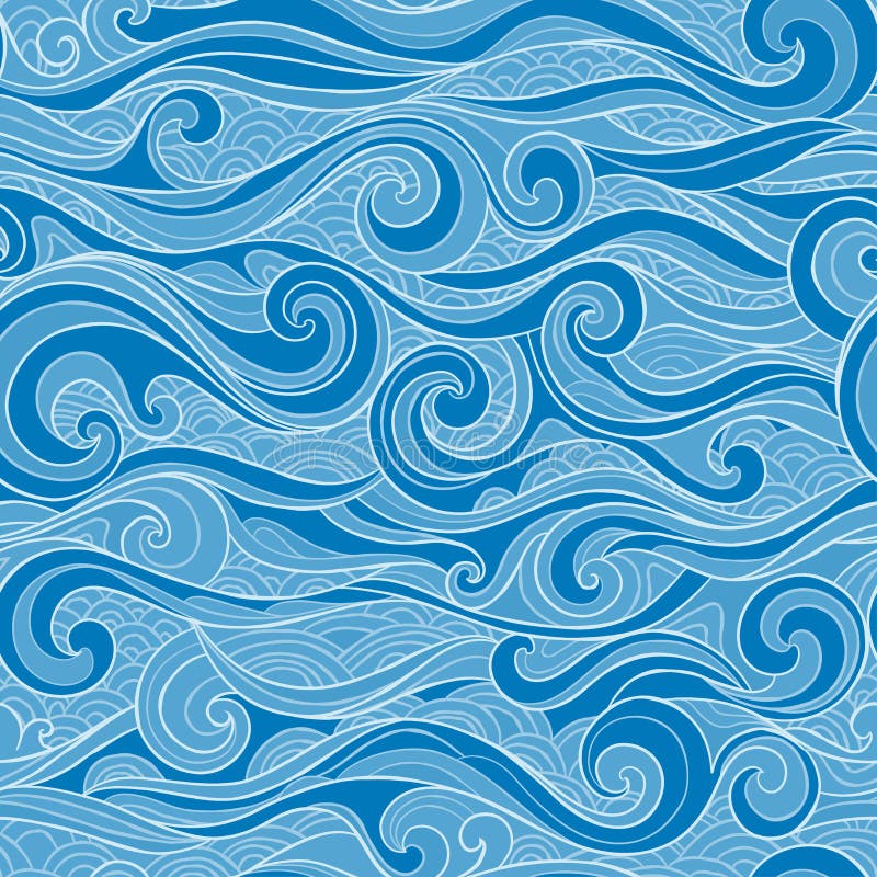 Abstract Wave Pattern for Packaging Design, Textile, Phone Case Print ...