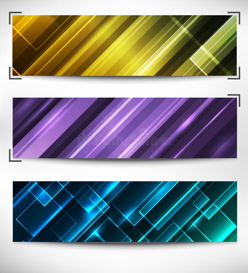 Vector abstract web banner stock vector. Illustration of beauty - 111933963