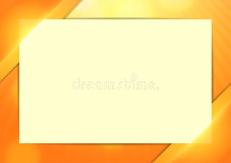 Abstract Yellow Frame with Glow Effects Stock Vector - Illustration of ... Abstract Yellow Frame with Glow Effects Stock Vector - Illustration of ...