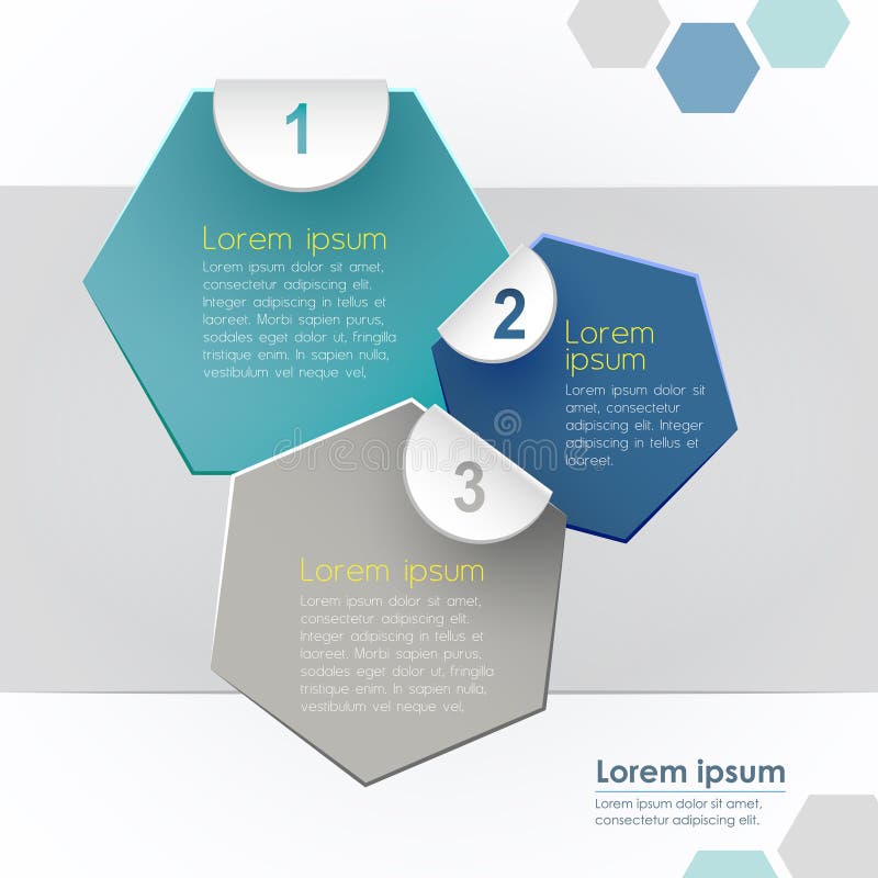 Vector Abstracte 3d Document Infographics Vector Illustratie ...