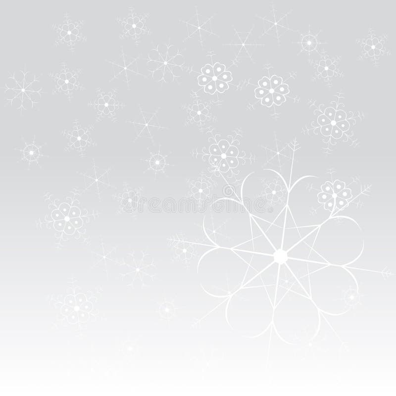 Vector Abstracto Del Fondo De La Nieve Ilustración del Vector ...