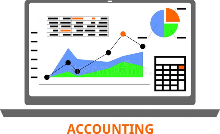 Vector - accounting stock vector. Illustration of graphics - 56020829