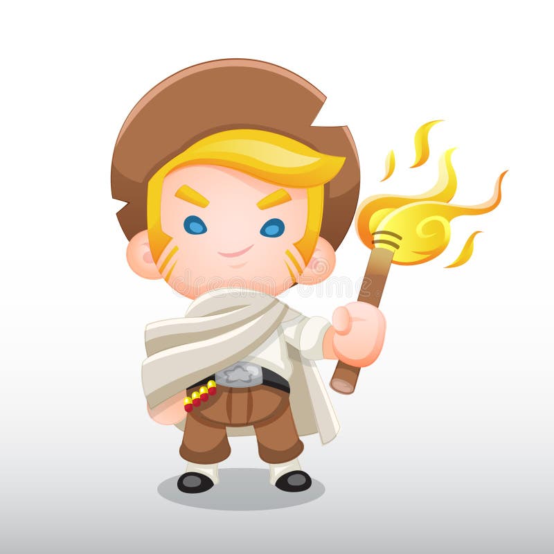 Vector Adventurer Illustration Stock Vector - Illustration of adventure ...