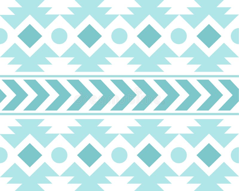 Vector African Ethnic Pattern Black and White Background Illustration ...