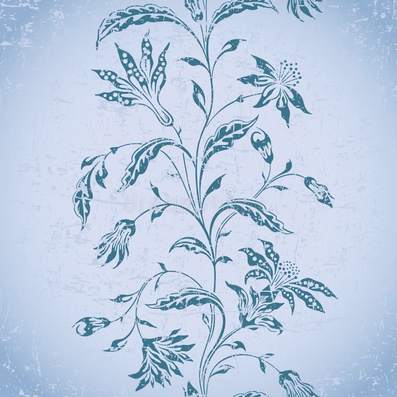 Vector Aged Ornamental Background. Stock Vector - Illustration of ...