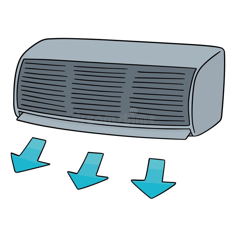 Vector of air conditioner stock vector. Illustration of electric ...